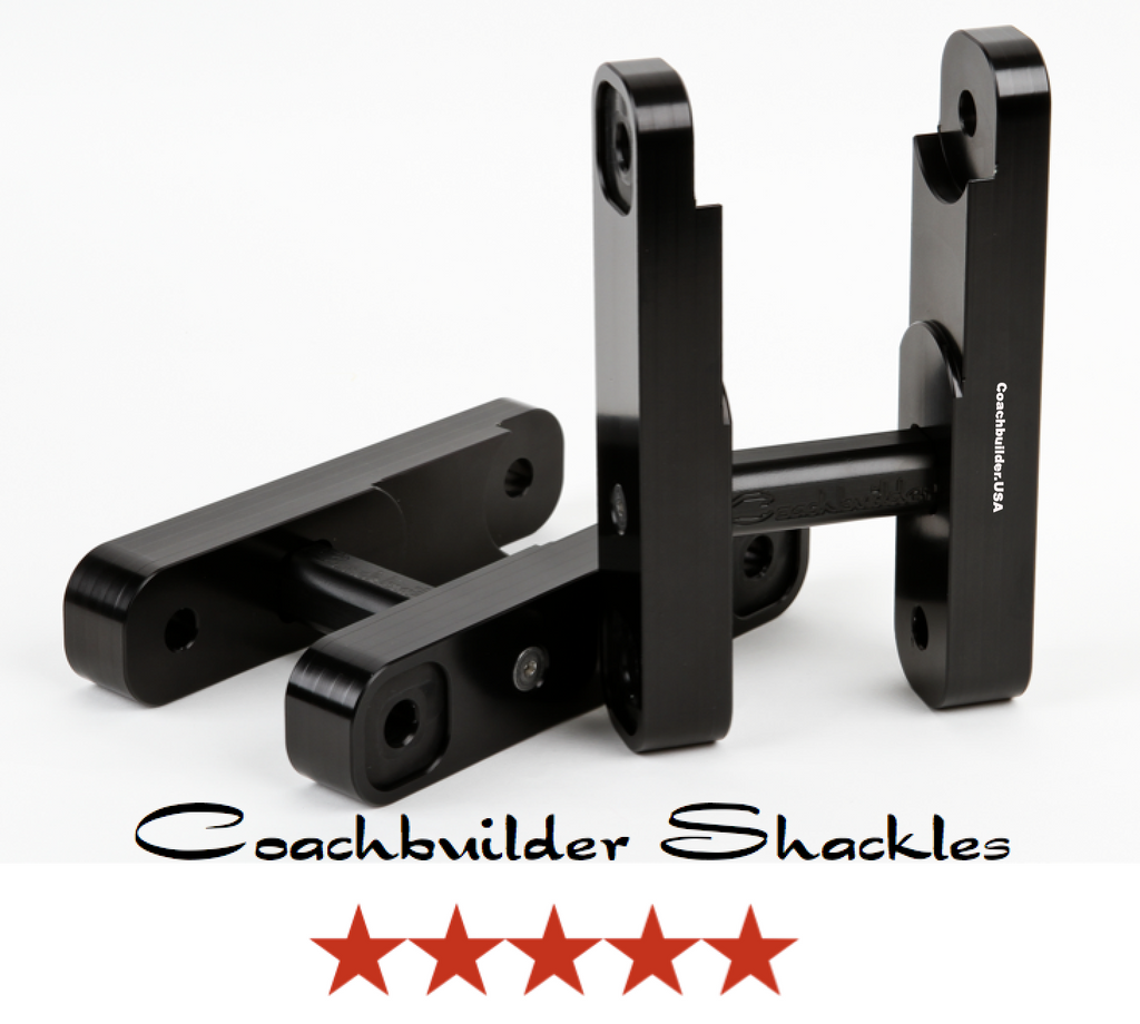 Coachbuilder +2” Shackle Kit ( Provides 1.25” Of Actual Lift ) Tundra ...